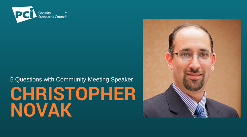 5 Questions with Community Meeting Speaker Christopher Novak