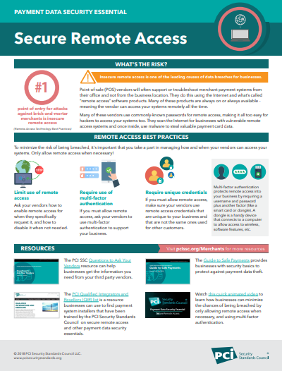Infographic: Secure Remote Access